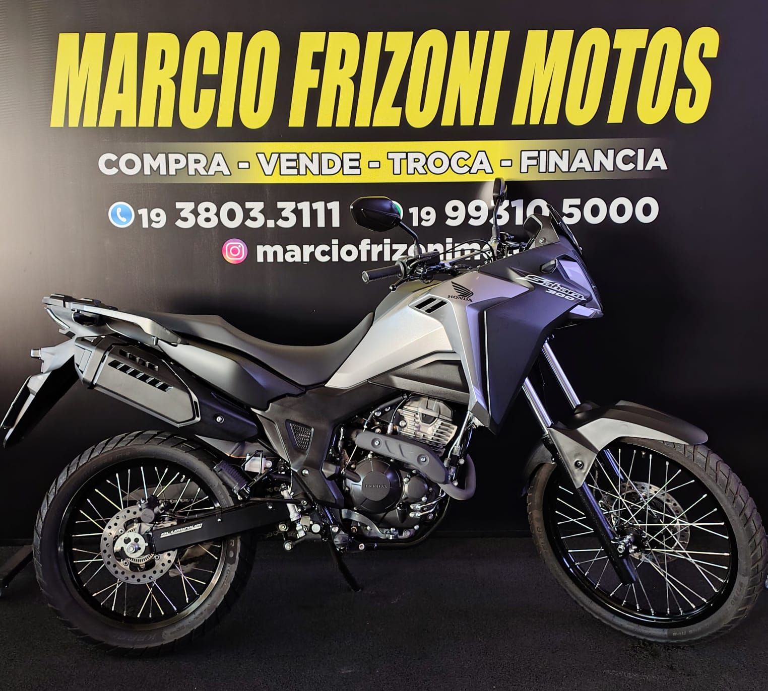 HONDA SAHARA 300 ABS 2024 – Marcio Frizoni Motos